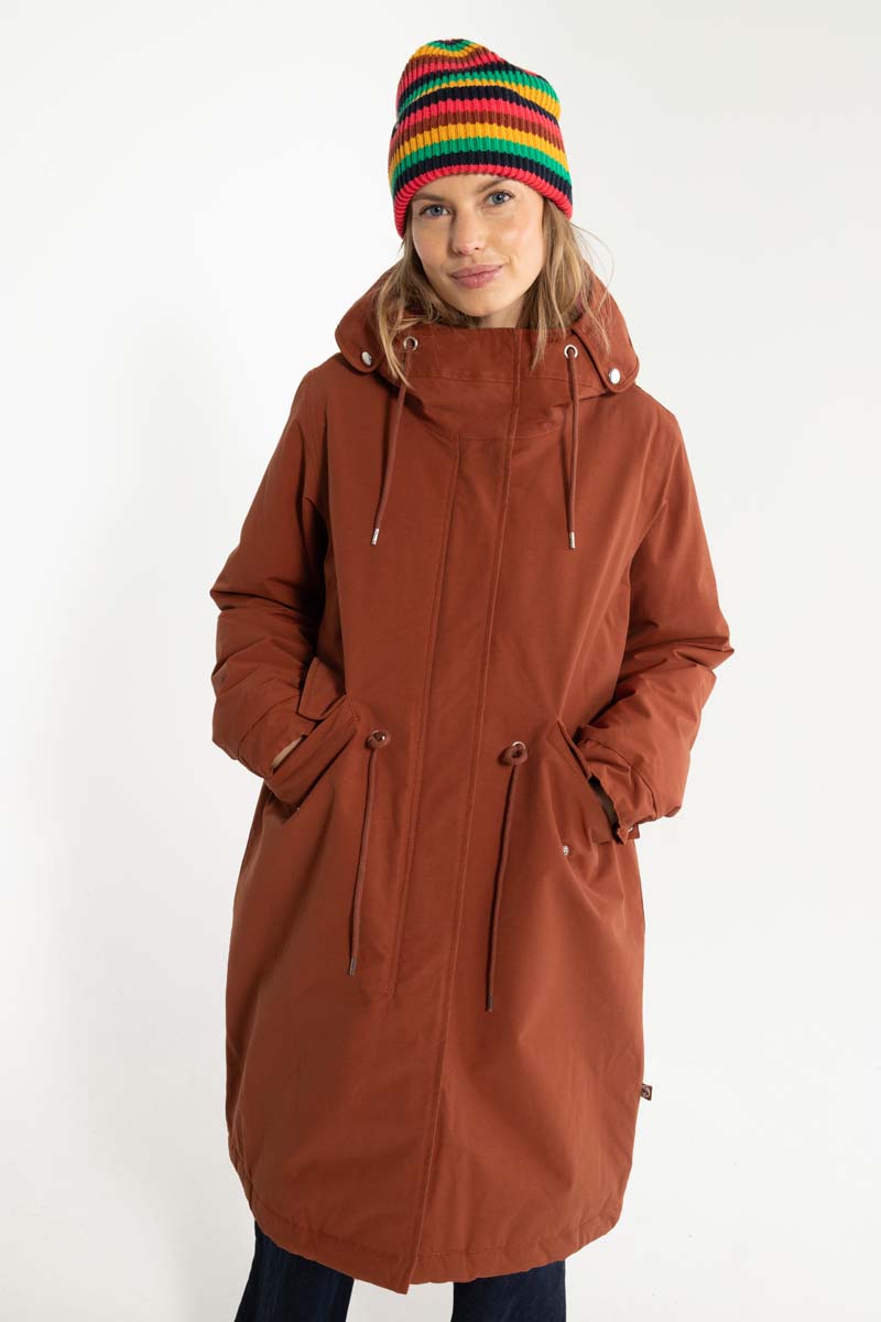 Danesvaneke Winter Parka Rust – Danefæ